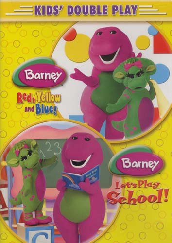 Amazon.com: Barney - Red, Yellow, And Blue! /Let's Play School : Movies ...