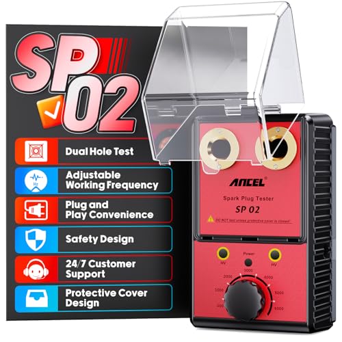 Amazon: Spark Plug Tester Automotive Engine Ignition Coil Tester Dual ...
