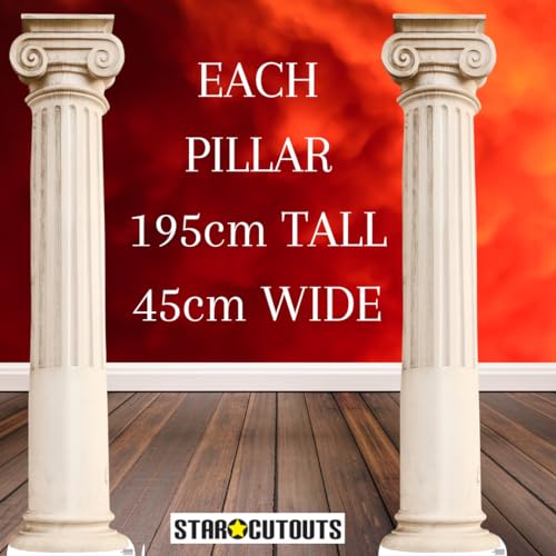 STAR CUTOUTS SC4150 Two Roman Pillars Large Cardboard Cutouts Ancient ...