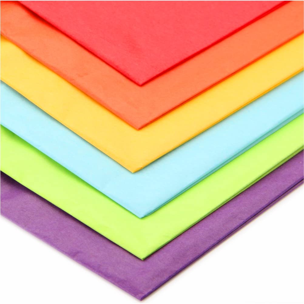Snapklik.com : PMLAND Gift Wrapping Tissue Paper - Rainbow Assorted Colors