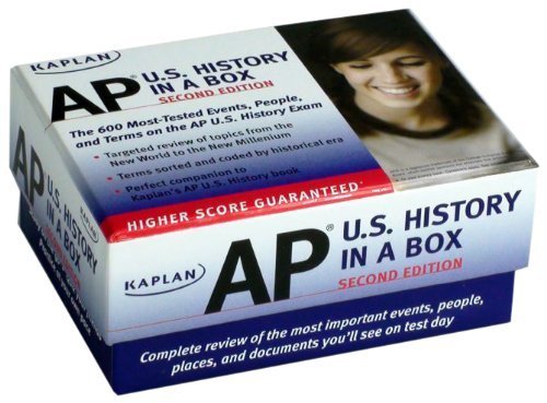 Kaplan AP U.S. History in a Box by Kaplan 2nd (second) (2010) Cards ...