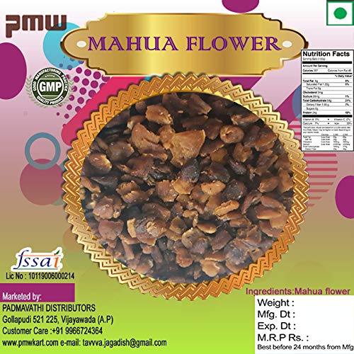 Pmw - Mahua - Madhuca longifolia - Illipe- Dried Flower - 100% Natural ...