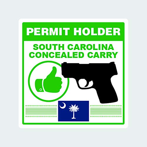 Amazon.com: fagraphix South Carolina Concealed Carry Permit Holder ...