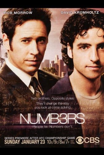 Amazon.com: Numb3rs 27x40 TV Poster (2005): Lithographic Prints ...