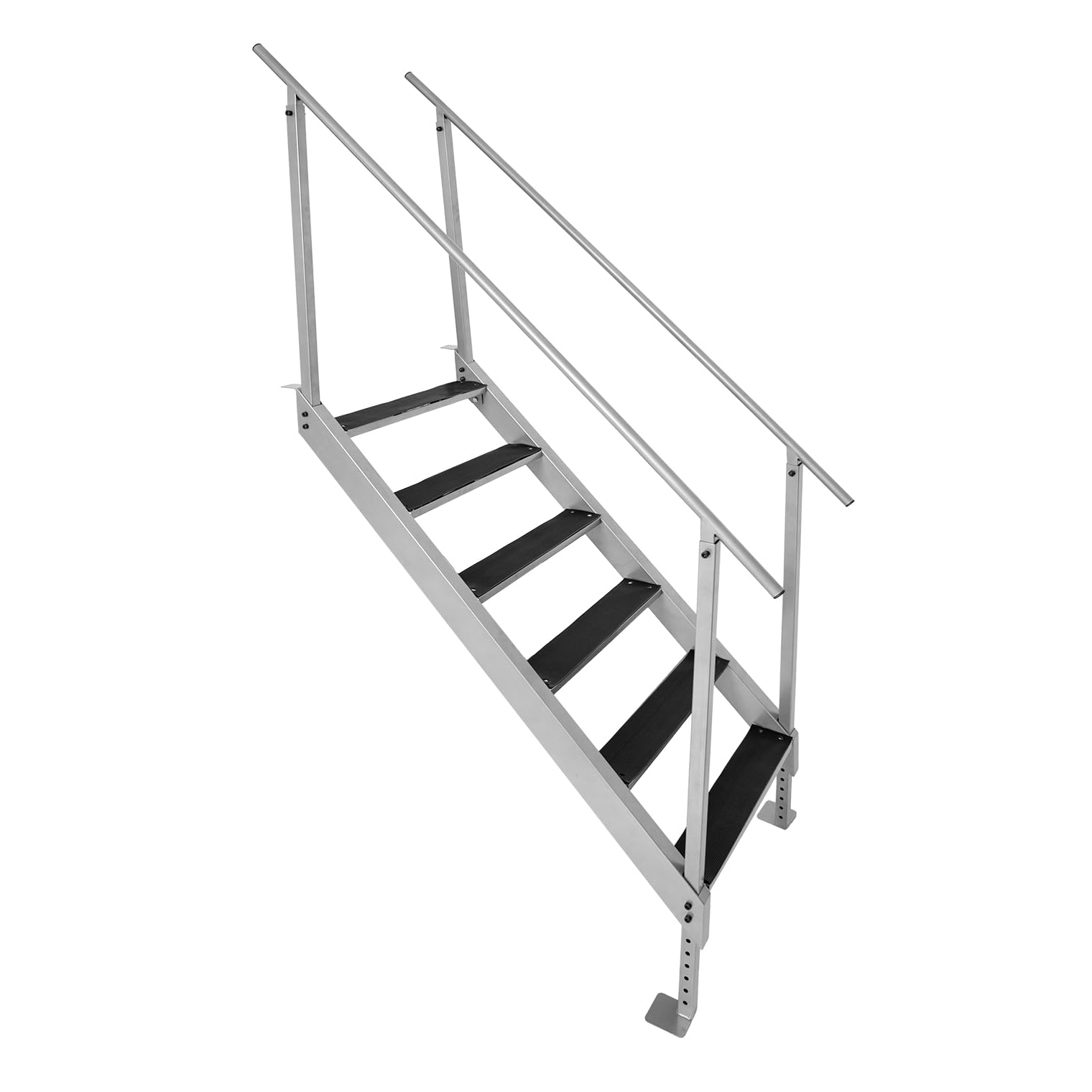 Aluminum Dock Stairs Aprafie Flip Up Dock Ladder 4/5 Steps,Pontoon Boat ...