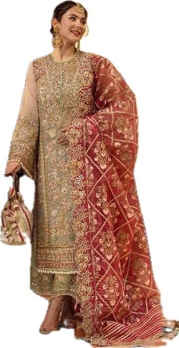 Buy Pakistani suit for women unstitched at Amazon.in