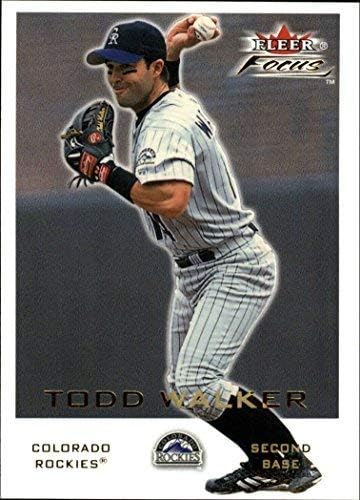 Amazon.com: 2001 Fleer Focus #15 Todd Walker MLB Baseball Trading Card ...