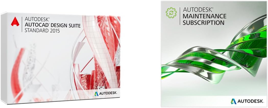 Amazon.com: AutoCAD Design Suite Standard 2015 with 1-Year Maintenance ...