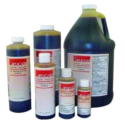 Aplicare 82-212 PVP Scrub Solution, tapa abatible, 4 oz. (Paquete de 72 ...