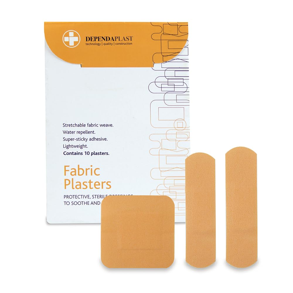 Dependaplast Advanced Fabric Plasters Assorted - Latex-Free, Washproof ...