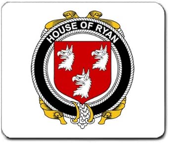 Amazon.com : RYAN Family Crest Coat of Arms Mouse Pad : Office Products