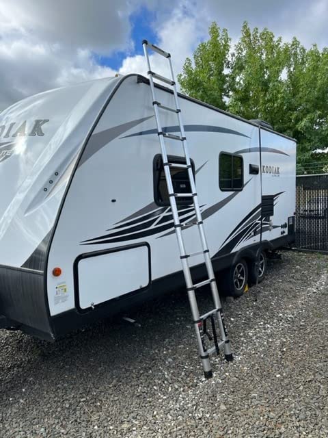 $18/mo - Finance augtarlion Aluminum Telescoping Extension Ladder 12.5 ...