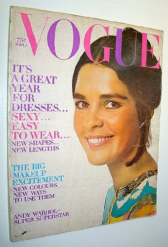 Vogue Magazine - Incorporating Vanity Fair (US), March 1, 1970: Ali ...