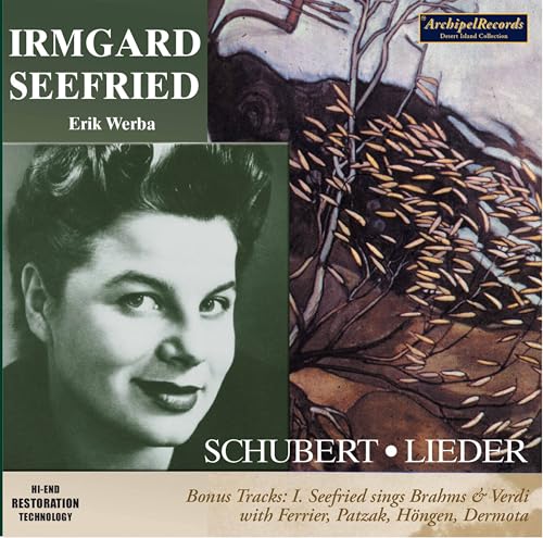 Amazon.com: Schubert, Brahms & Verdi: Vocal Works : Irmgard Seefried ...