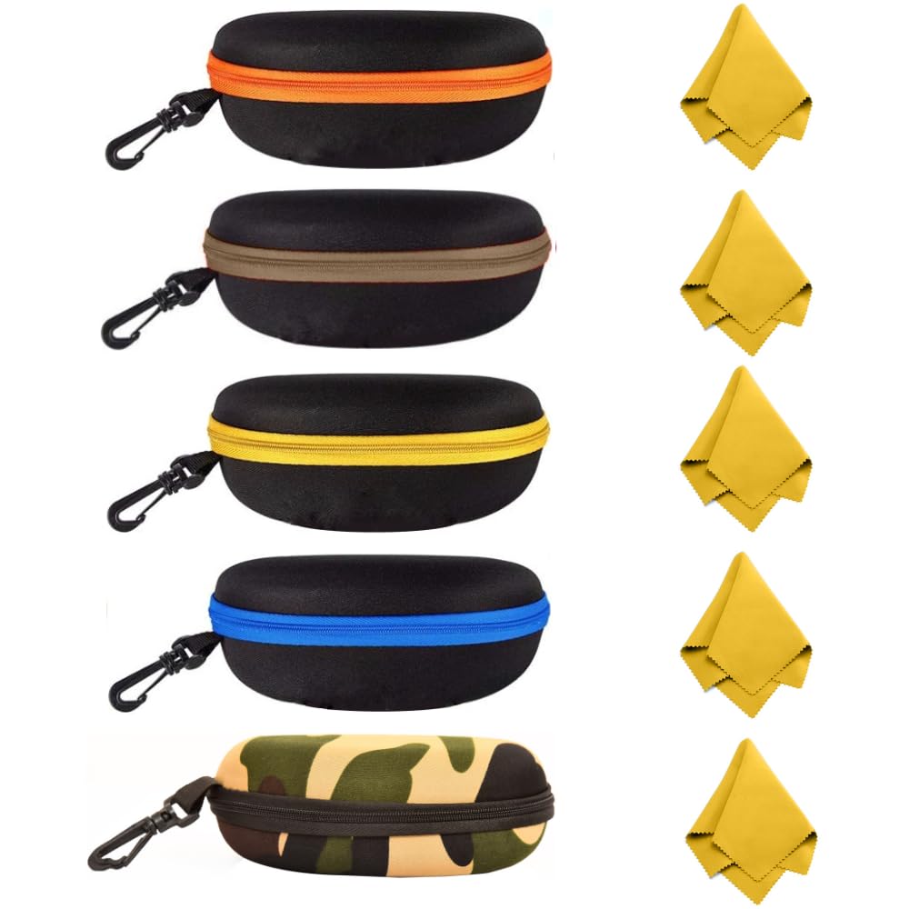 Buy KT - Sunglasses Case for Men & Women | Combo Pack of 5 Hard ...