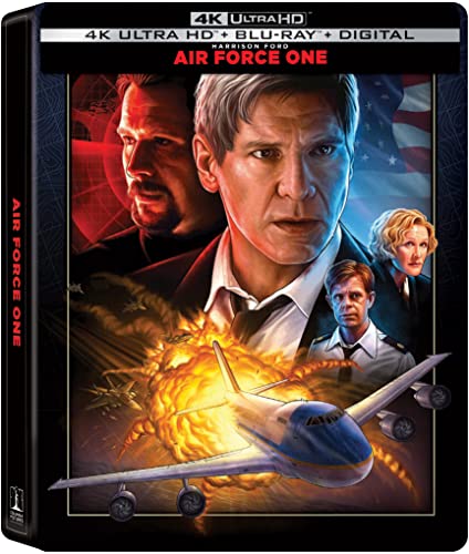 Air Force One SteelBook [4K UHD] [Blu-ray] | Amazon price tracker ...