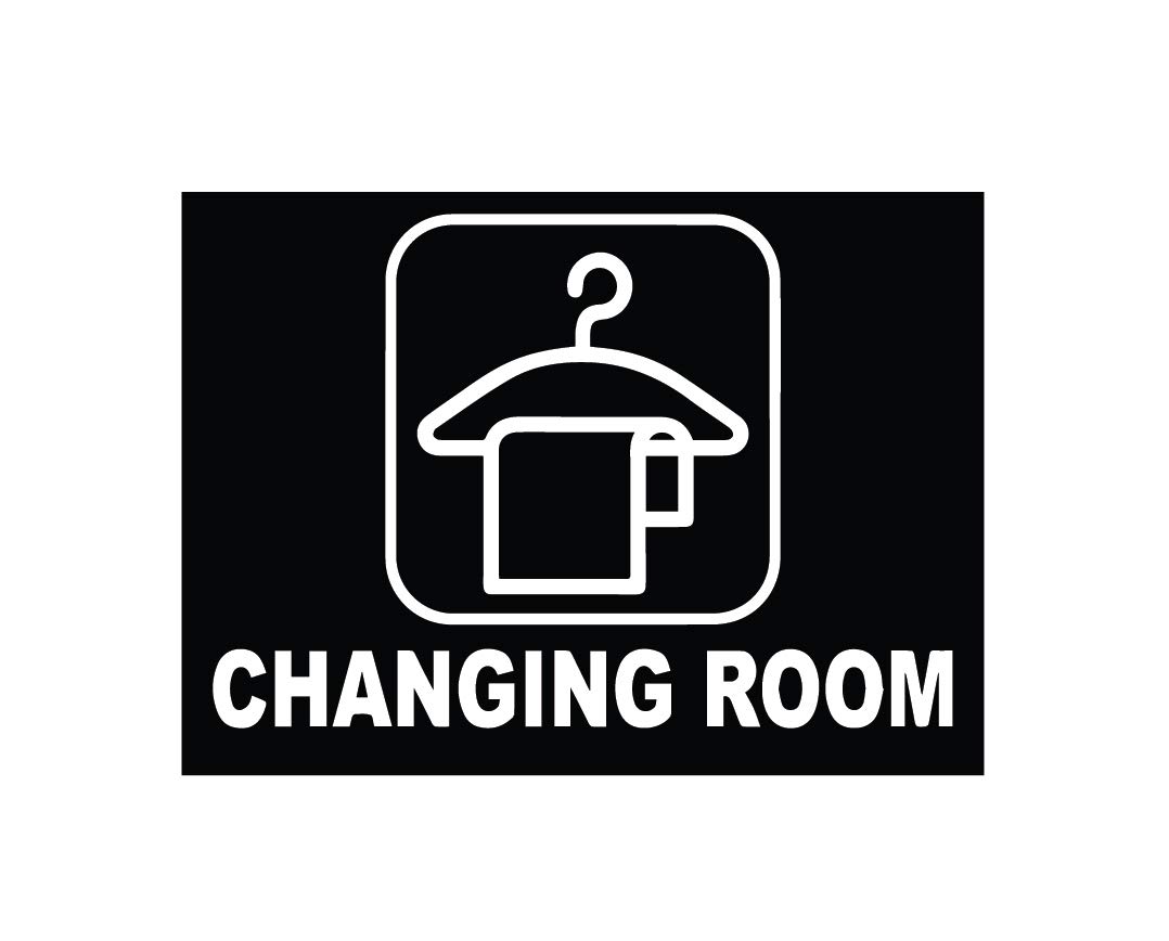 Buy SIGN EVER Costume Changing Room Sign Boards Auditorium Shops Beauty ...