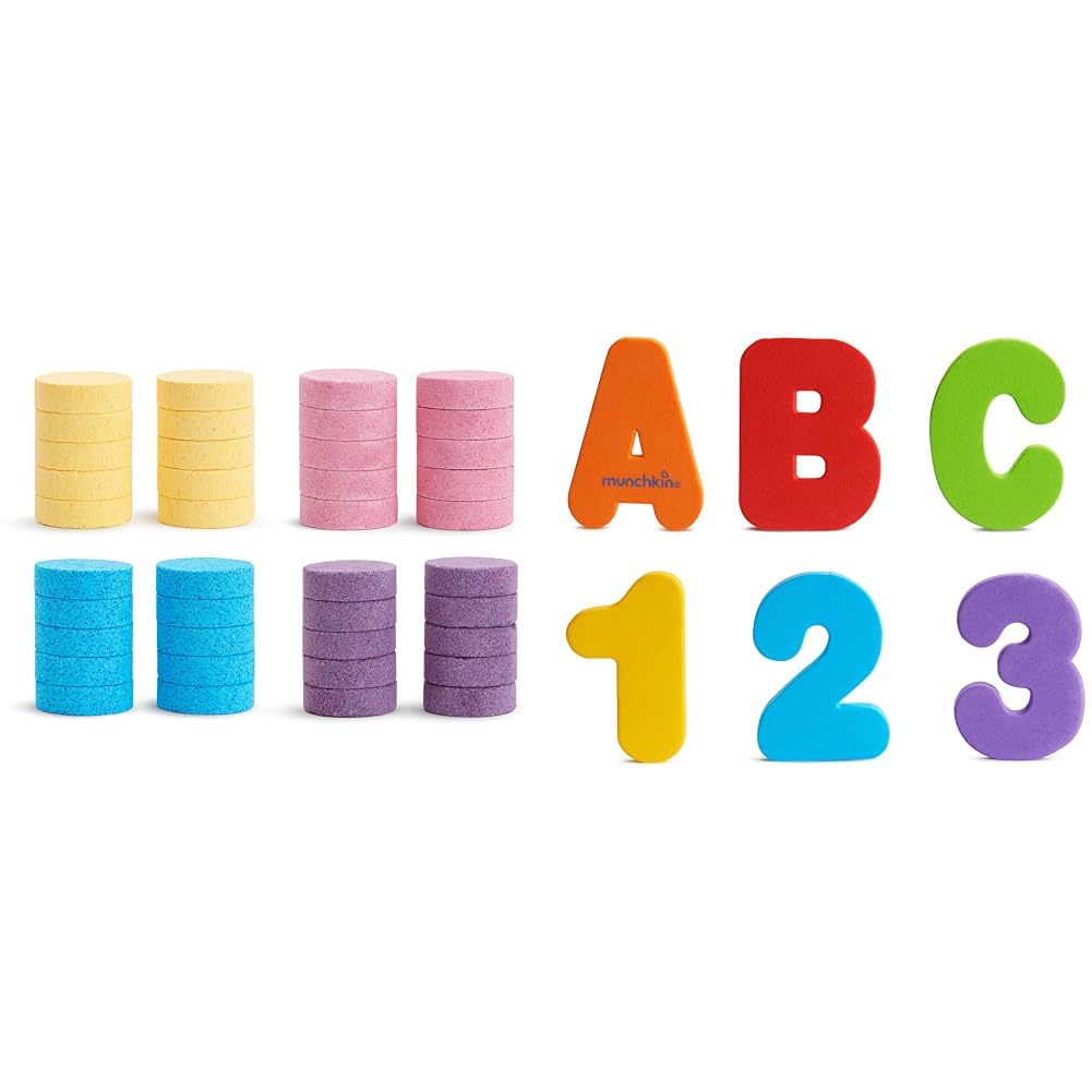 Amazon.com: Munchkin® Color Buddies™ Moisturizing Bath Water Color ...