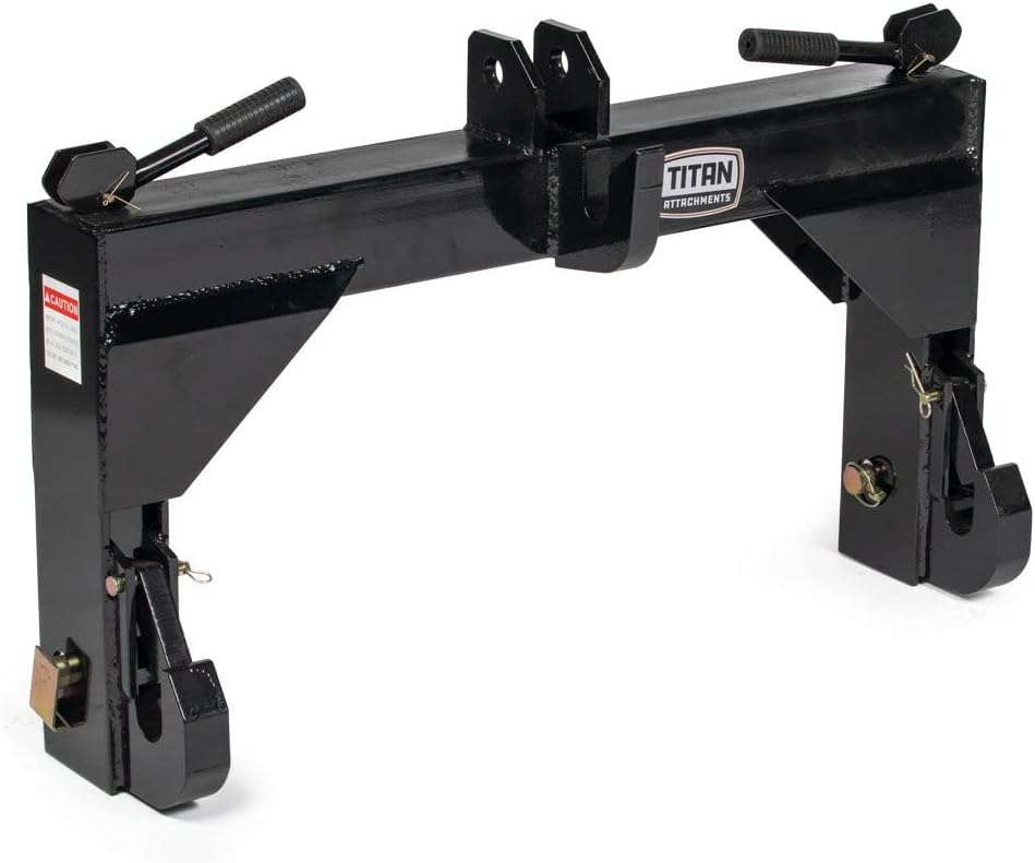Amazon.com: BigToolRack | 3 Point Quick Hitch | Category 1 Tractors ...
