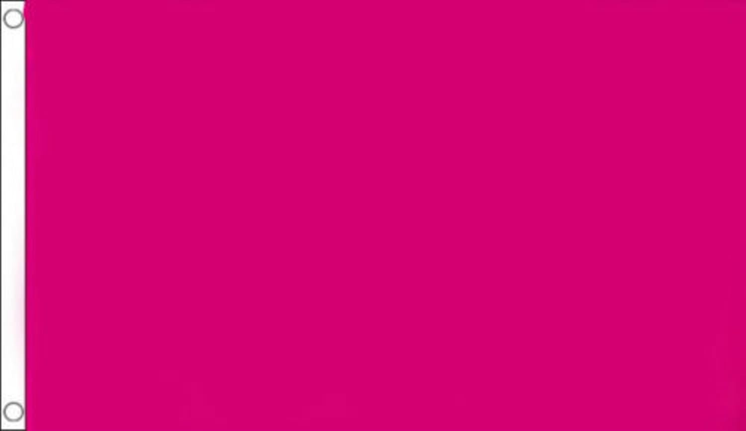 Amazon.com : Plain Magenta Flag 5'x3' (150cm x 90cm) HEAVY DUTY NYLON ...