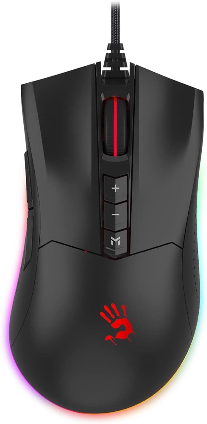 Amazon.com: Bloody Optical Gaming Mouse with Light Strike (LK) Switch ...