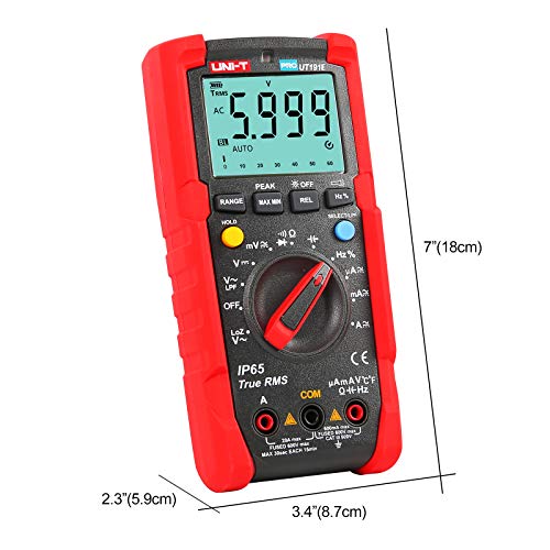 Snapklik.com : UNI-T Industrial Digital Multimeter UT191E