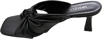 Amazon.com | Vaneli Marvel Black Nappa 9 M (B) | Slides