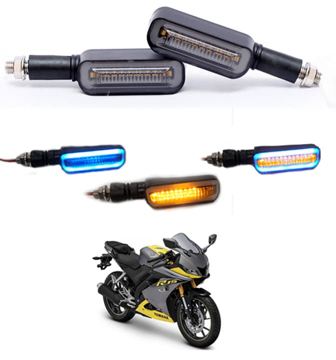 AYW 12V Turn Signal Light i69 Indicators Bike Running Lights For Yamaha ...