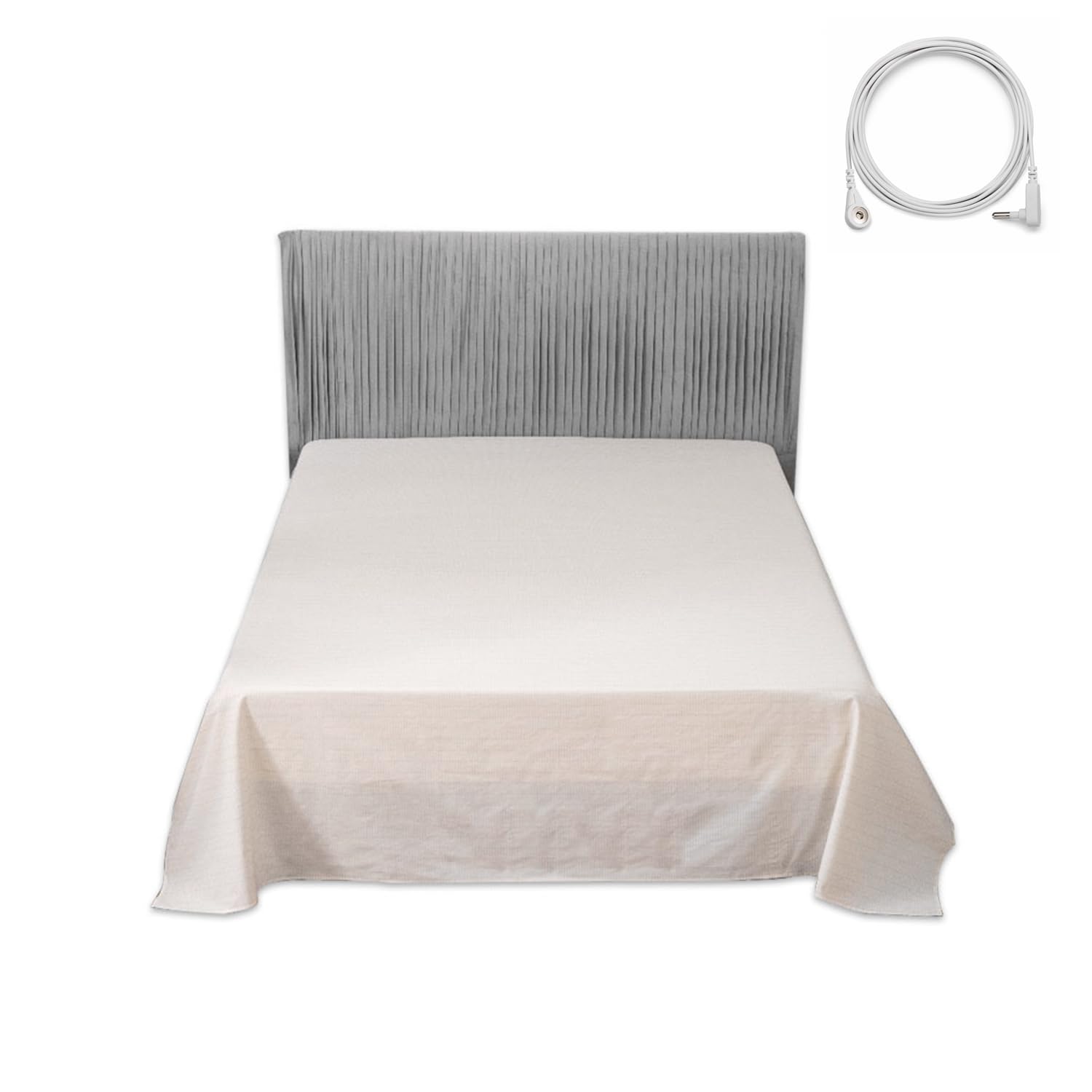 Amazon.com: King Grounding Flat Sheet with Silver Fiber, Conductive ...