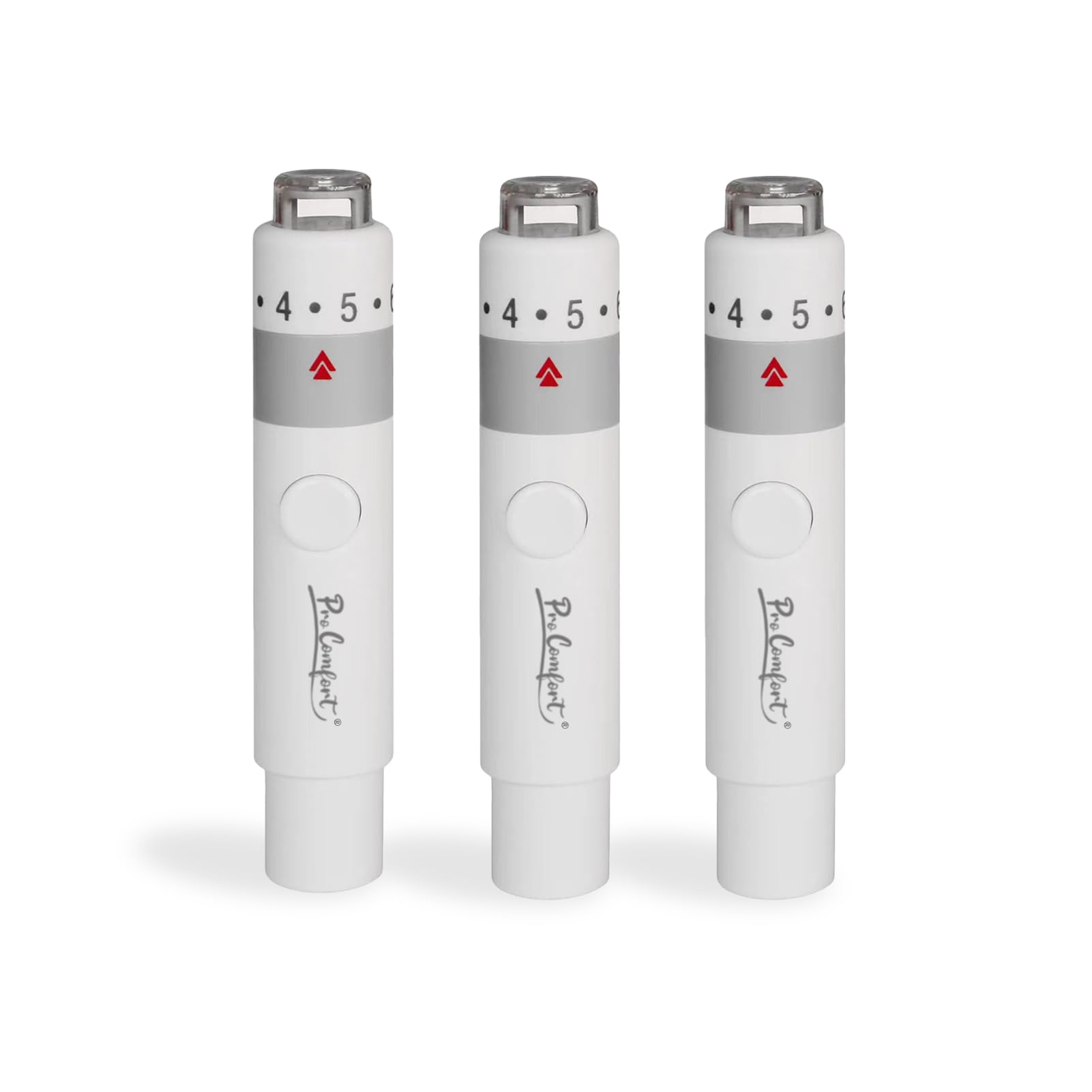 Amazon.com: Pro Comfort Lancing Device Pen Less Pain, 3-Pack, Blood ...