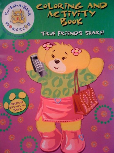 Build-A-Bear Workshop True Friends Share! Coloring: Amazon.co.uk ...