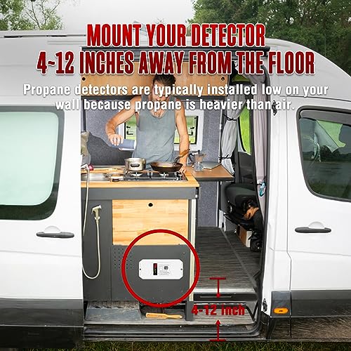 Snapklik.com : RV Propane Gas Detector, Aprvtio ALD-20 Digital RV ...