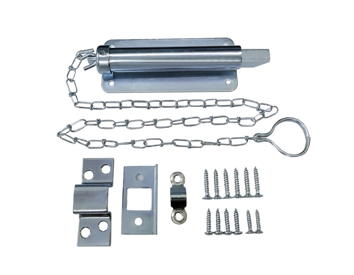 QCAA Chain Bolt, 6", Zinc Plated, 1 Pack, Made in Taiwan - Amazon.com