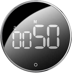 Amazon.com: Round Kitchen Timers Magnetic Countdown LED Digital Timers ...