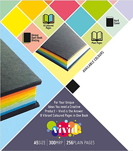 Anupam Vivid Unique Multi Purpose Multi Colored Plain Page Binding ...