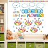 Amazon.com: Spring Bulletin Board Decorations for Classroom - April ...