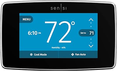 Trane XL824 Wi-Fi Programmable Thermostat with Nexia Home Intelligence ...