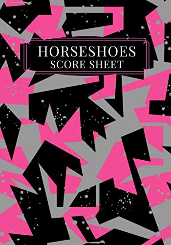 Horseshoes Score Sheet: Game Record Book, Score Keeper, Fouls, Scoring ...