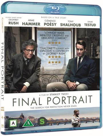 Amazon.com: Final Portrait [ Blu-Ray, Reg.A/B/C Import - Sweden ...
