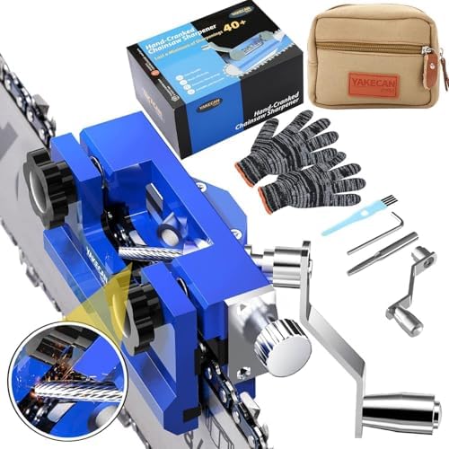 Amazon.com : Chainsaw Sharpener Jig, Chain Saw Sharpener Tool, Hand ...