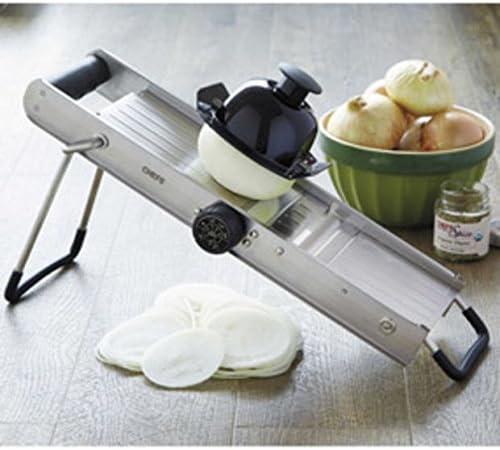 Amazon.com: CHEFS Heavy Duty Stainless Steel Mandoline Silcer : Home ...
