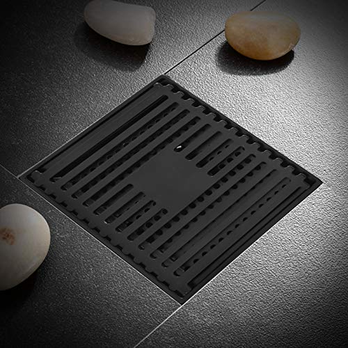 Mavis Laven 12x12cm Shower Floor Drain Cover Square Anti-odor Floor ...