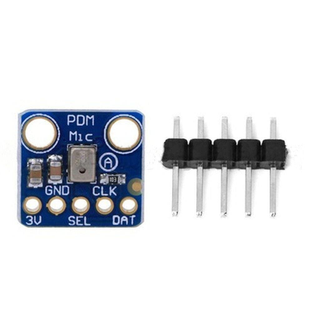 MP34DT01 Digital PDM MEMS Microphone Breakout Module Simple Pulse Density Modulation Output 1.8V ...