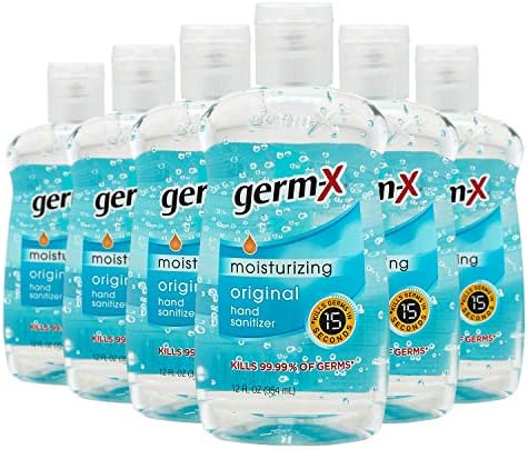 Amazon.com: Germ-X Desinfectante de manos original, botellas de 12 ...