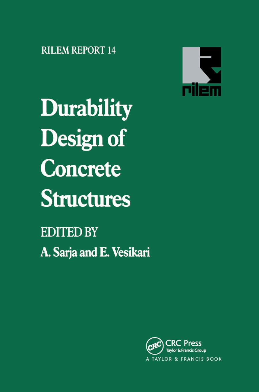 Buy Durability Design Of Concrete Structures Online At Desertcartindia