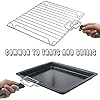 Amazon.com: 2 Pcs Air Fryer Convection Toaster Oven Tray Extractor ...