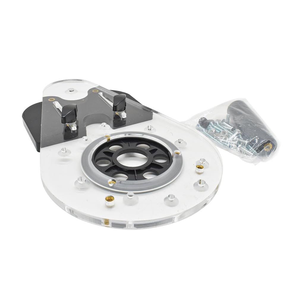 Big Horn 14107 Universal Offset Router Base Plate Fits Bosch, DeWalt ...
