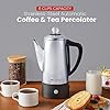 Amazon.com: Elite Gourmet 6-Cup Electric Coffee Percolator – Stainless ...