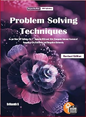 Problem Solving Techniques : Srikanth S: Amazon.in: Books