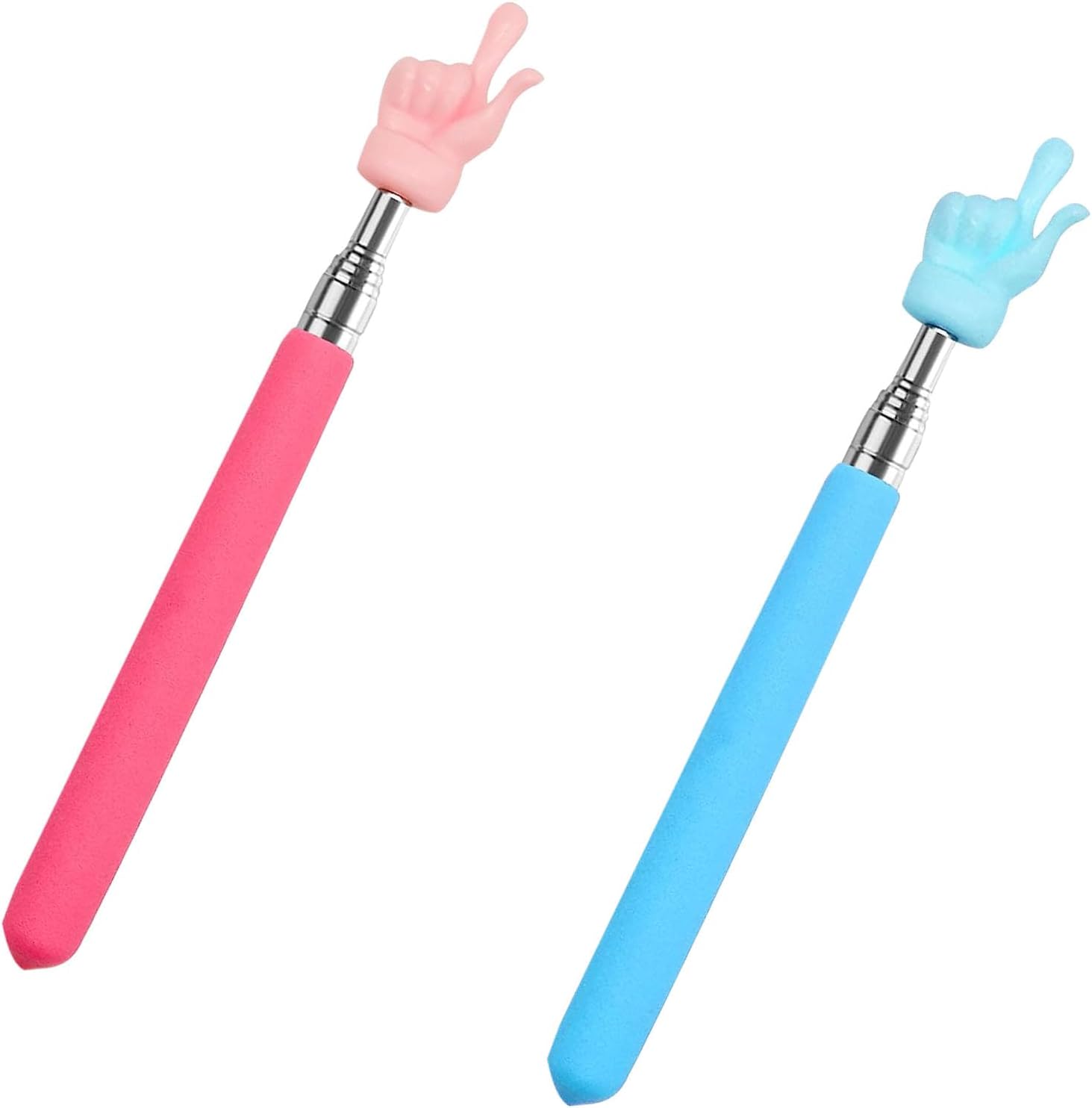 Amazon.com : 2Pcs Telescopic Teachers Pointer Extendable Sticks Finger ...